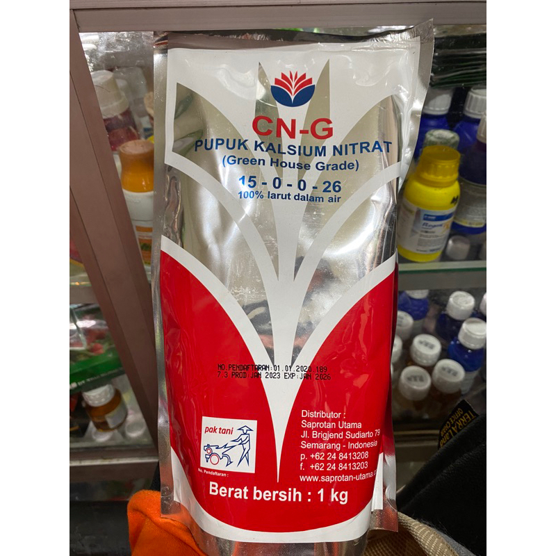 Jual PUPUK KALSIUM NITRAT CN-G UKURAN 1KG | Shopee Indonesia