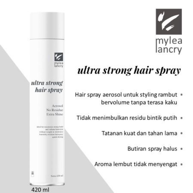 Jual HairSpray Mylea 420 ML | Shopee Indonesia