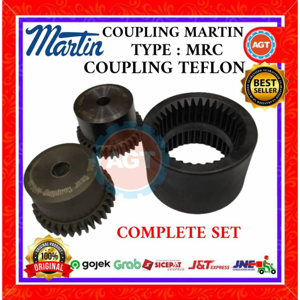Jual MARTIN BOWEX GEAR COUPLING MRC 42 MAX.BORE 42mm COMPLETE SET ...