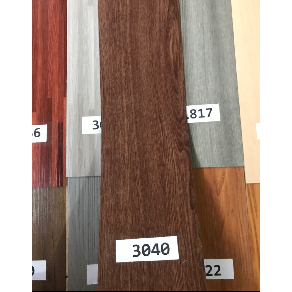 Jual PROMO PERBOX!! Vynil lantai Sticker lantai Motif kayu bahan PVC ...