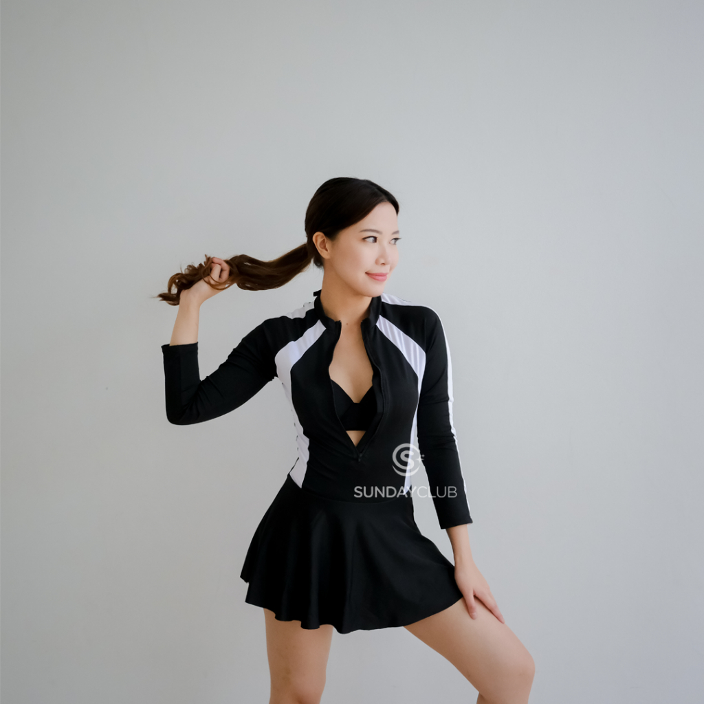 Jual Sundayclub Marine Swimsuit Swimdress Baju Renang Swimwear Bikini
