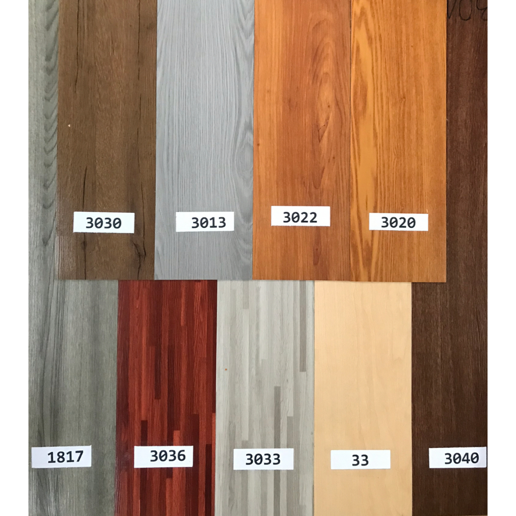 Jual PROMO PERBOX!! Vynil lantai Sticker lantai Motif kayu bahan PVC ...