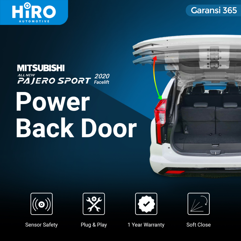 Jual HIRODIO Power Back Door - Mitsubishi Pajero Sport 2020 Facelift ...