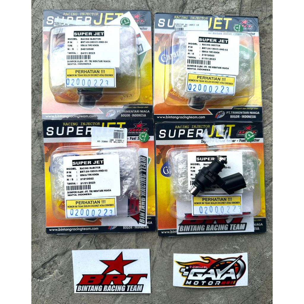 Jual Injector Injektor CRF 150 BRT Bore Up 180cc 200cc 250cc | Shopee ...
