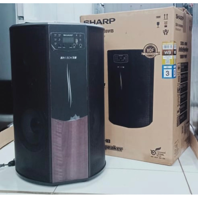 Jual SPEAKER ACTIVE SHARP CBOX-DHB08WB | Shopee Indonesia