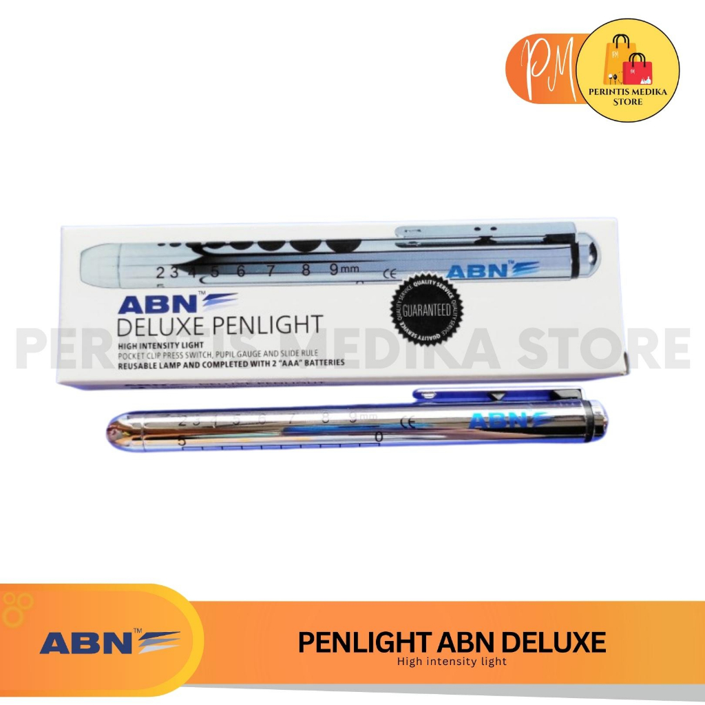 Jual Abn Deluxe Penlight High Intensity Light l Pulpen Senter Pen Light Sinar Kuning | Shopee ...