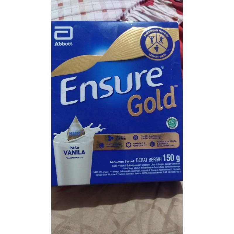 Jual Susu Ensure Gold/ kemasan 150g | Shopee Indonesia