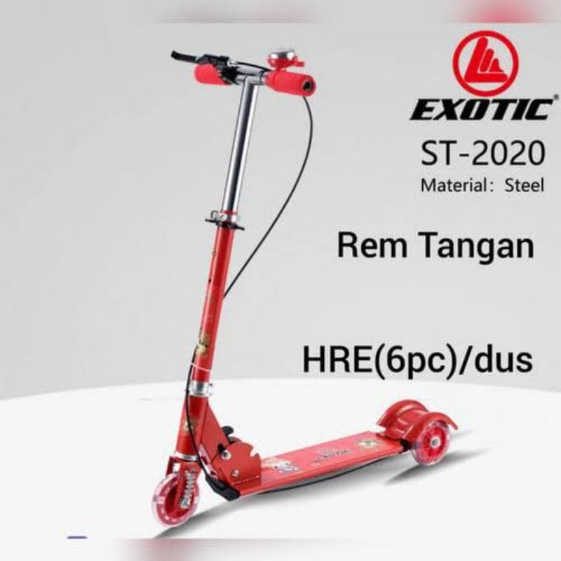 Jual Folding Scooter otoped with music whell lamp Folding Scooter ...