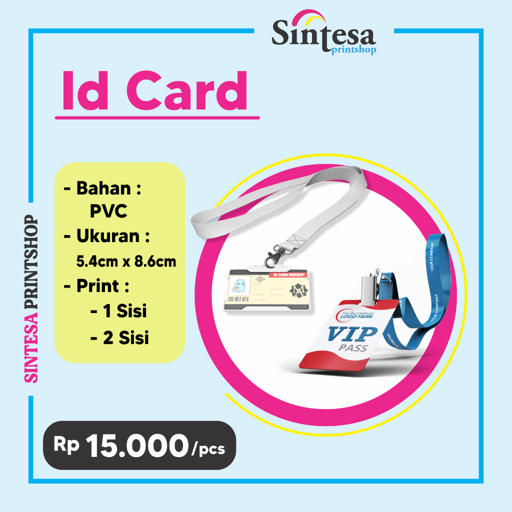 Jual Cetak Id Card | Shopee Indonesia