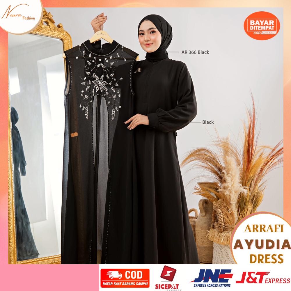 Jual Ayudia Dress By Ar Rafi Baju Gamis Wanita Terbaru 2023 Bayar COD ...