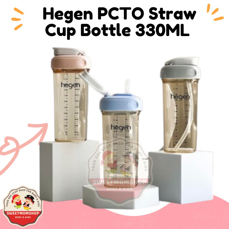 Jual Hegen PCTO Straw Cup bottle 330ML | Shopee Indonesia