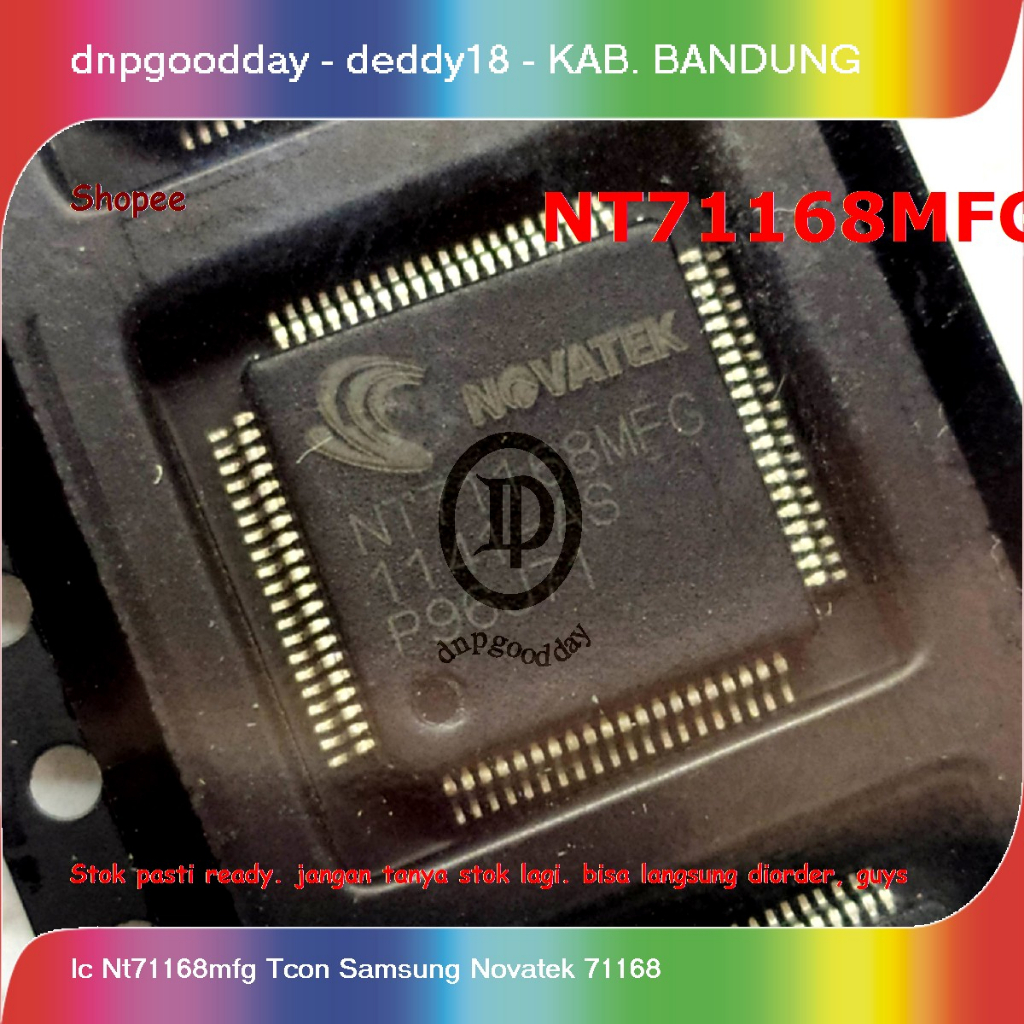 Jual Ic Nt71168mfg Tcon Samsung Novatek 71168 | Shopee Indonesia
