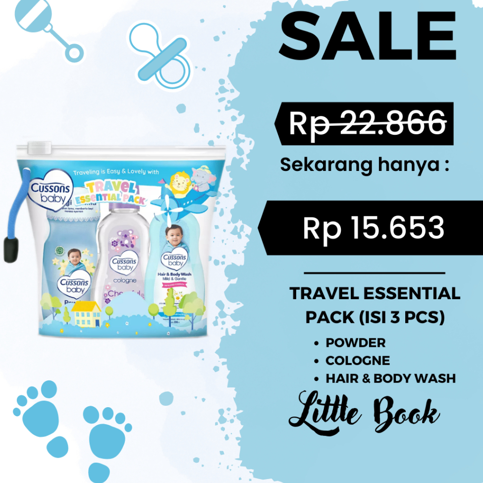 Jual Cussons Baby Mini Bag (daily essential) | Cussons Baby Travel ...