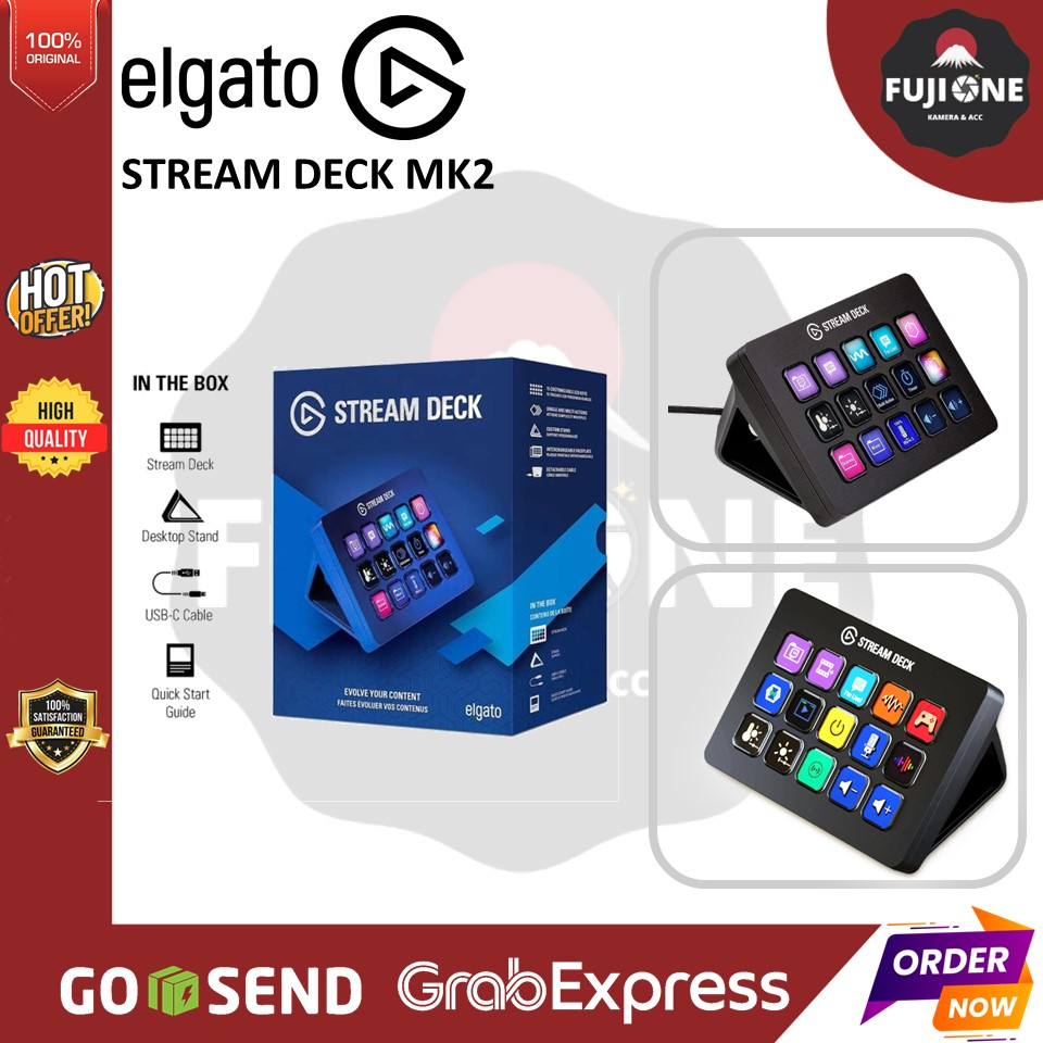 Jual Elgato Stream Deck MK 2 / Streamdeck MK2 Control Pad | Shopee ...