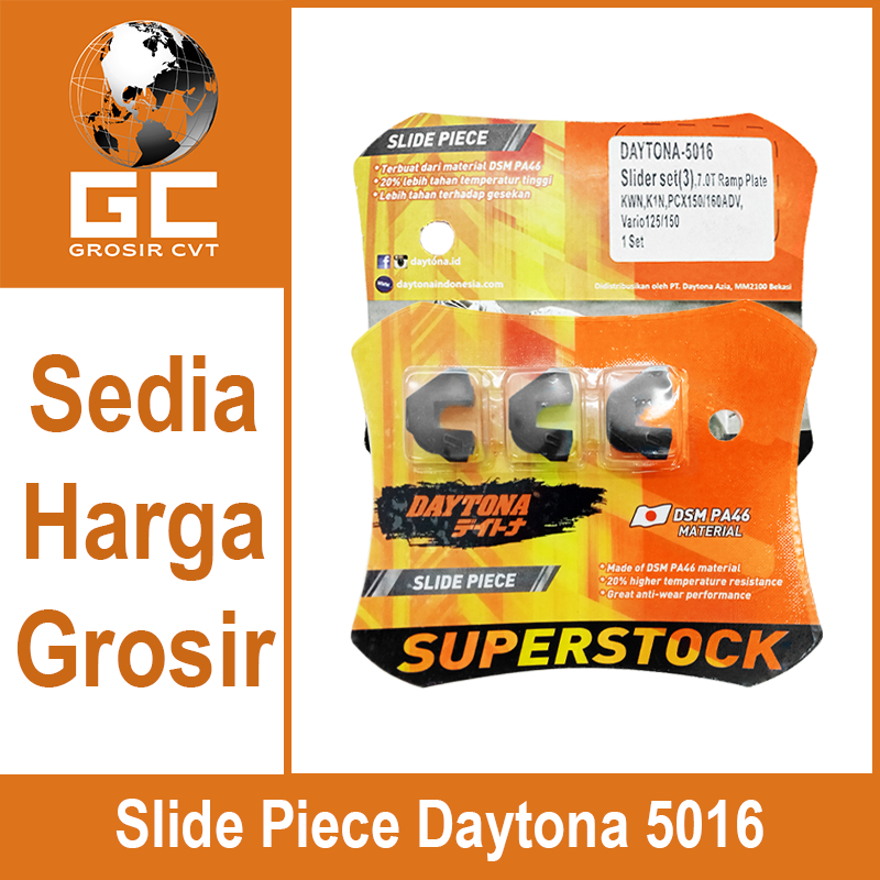 Jual Daytona Slide piece Honda Vario PCX ADV 125/150/160 Beat Scoopy ...