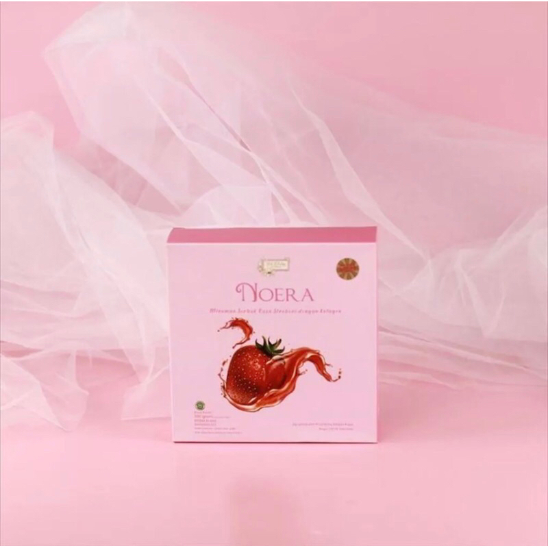 Jual Noera Collagen Drink Strawberry | Shopee Indonesia