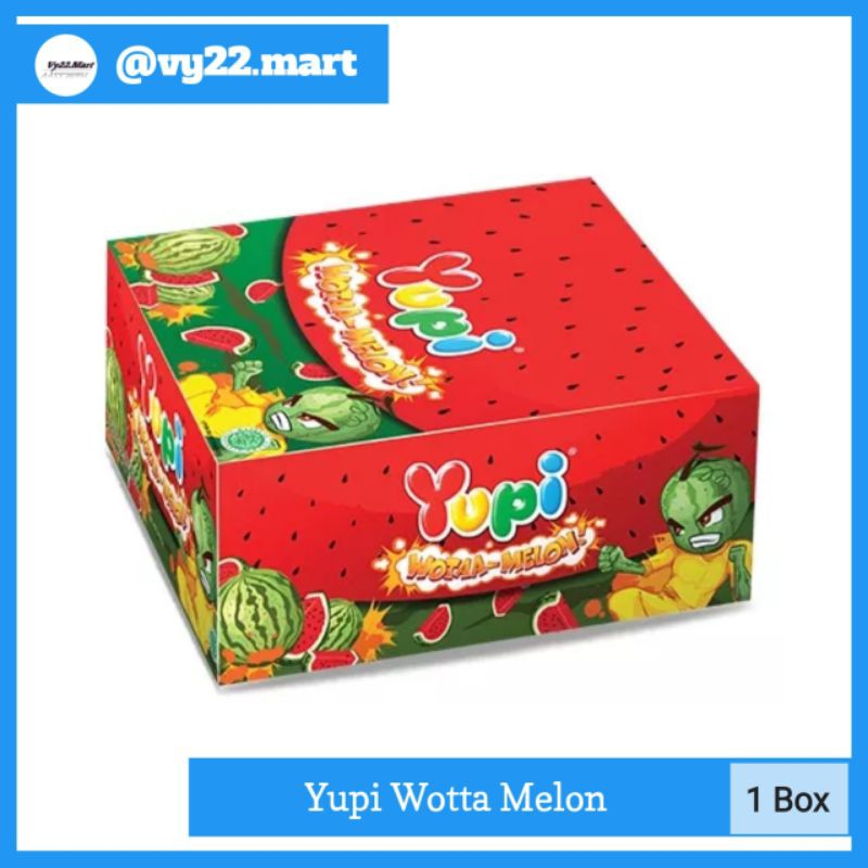 Jual Yupi Wotta Melon 1 Box isi 24Pcs | Shopee Indonesia