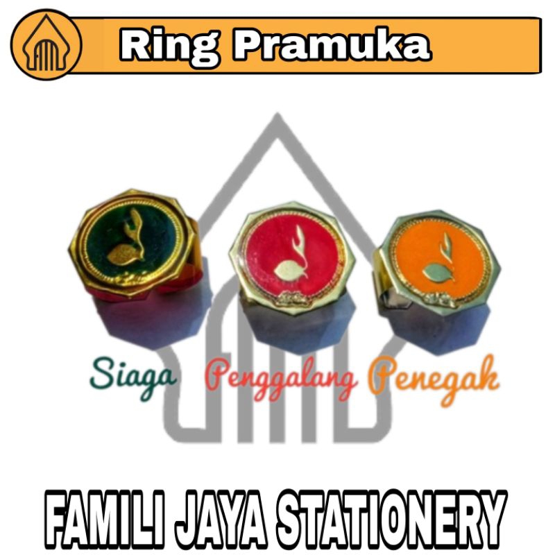 Jual PRAMUKA Ring Kolong Hasduk / Kacu Pramuka Siaga, Penggalang ...