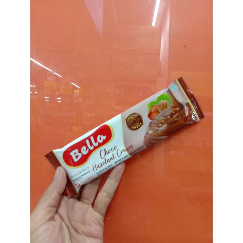 Jual Coklat Bella Premium 45gr crunchy malt dan choco hazelnut ...