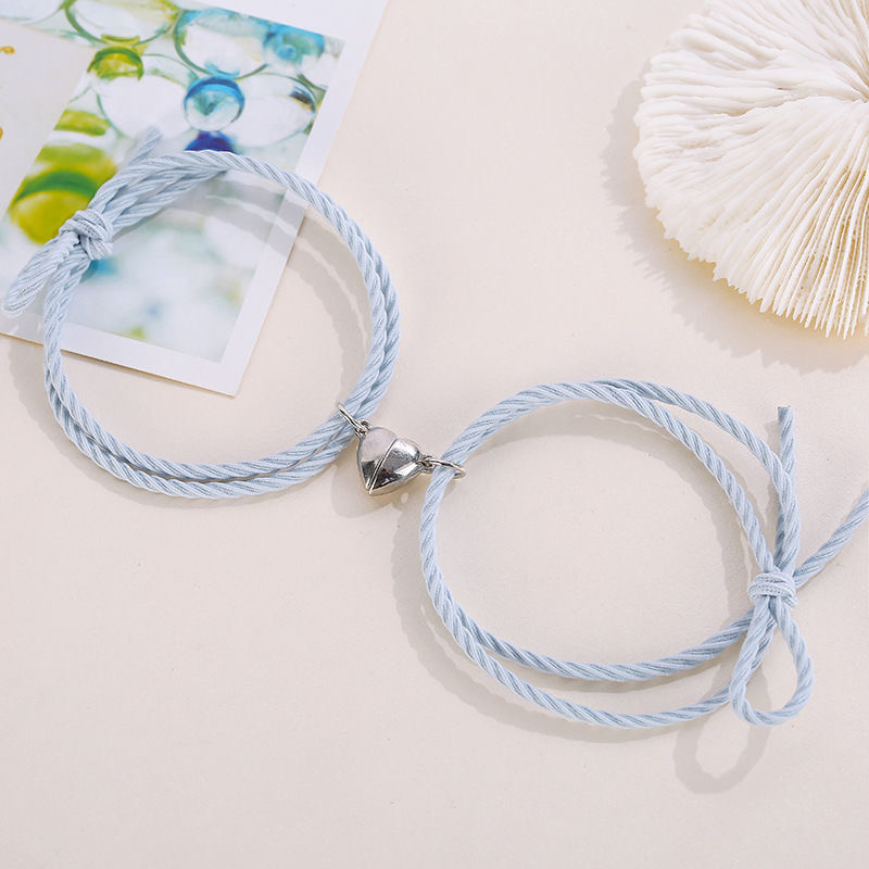 Jual FXG - Gelang Couple Magnet Love 2Pcs Sahabat Bestie Pria & Wanita ...