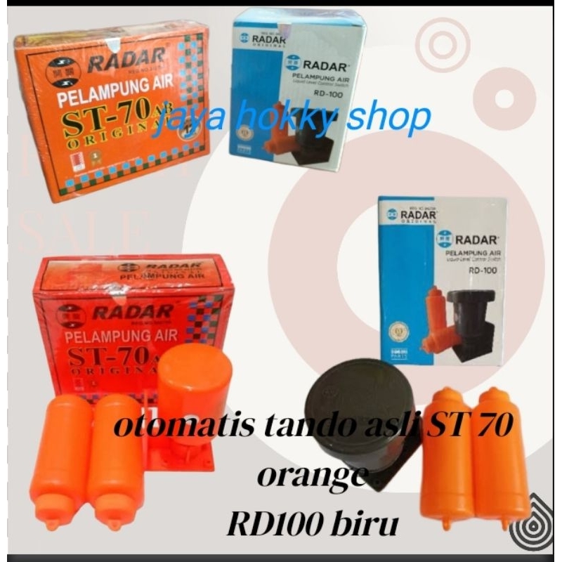 Jual Tandon Air Radar ST-70 AB & RD-100 pelampung air otomatis | Shopee ...