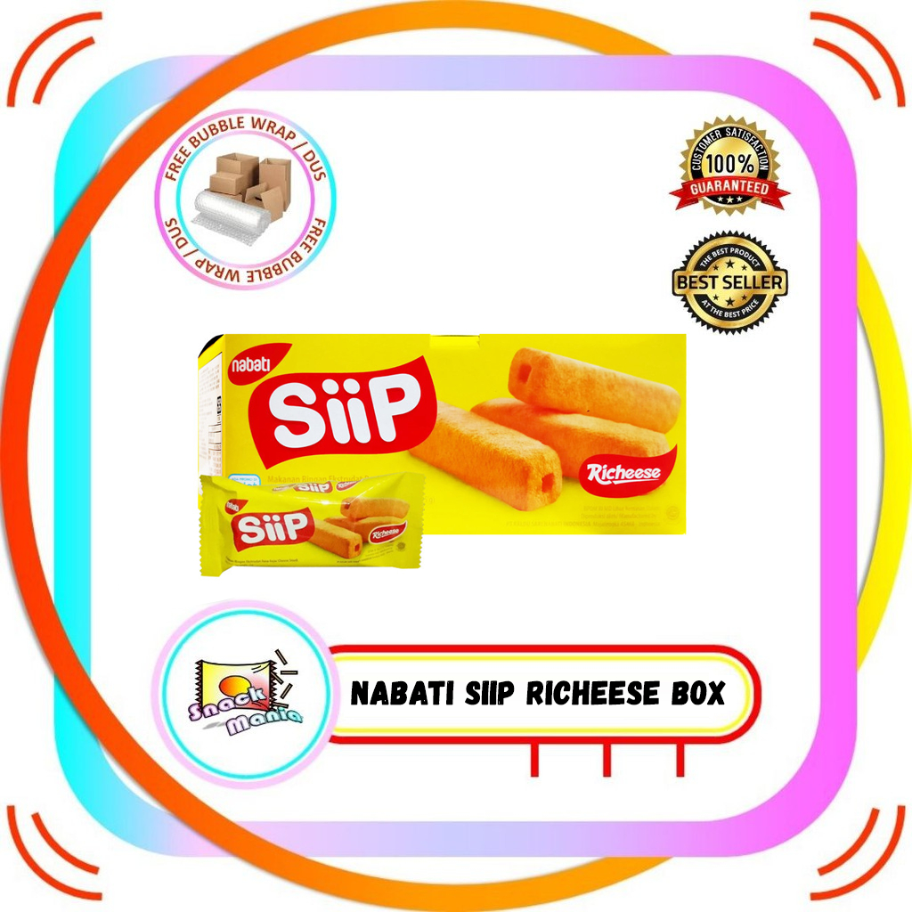 Jual Nabati Richeese Siip BOX Keju Cheese 20 pcs x 5 gr | Shopee Indonesia