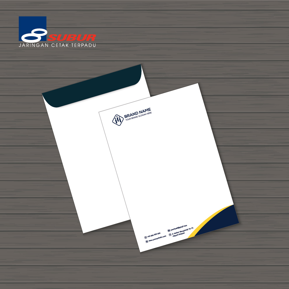 Jual FREE DESIGN TEMPLATE - AMPLOP FOLIO CUSTOM BAHAN AP/MP 150 GR ...