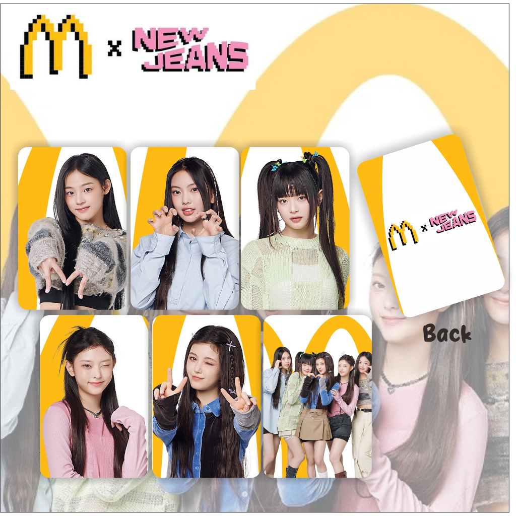 Jual Photocard New Jeans x coca cola, newjeans x mcd Collab | Shopee ...