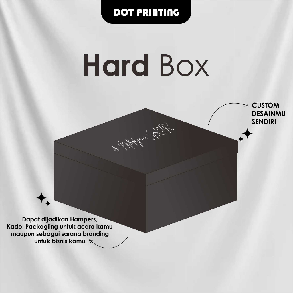 Jual Hardbox Buka Hitam / Box Hampers / Kotak Kado / Box Pita / Giftbox ...