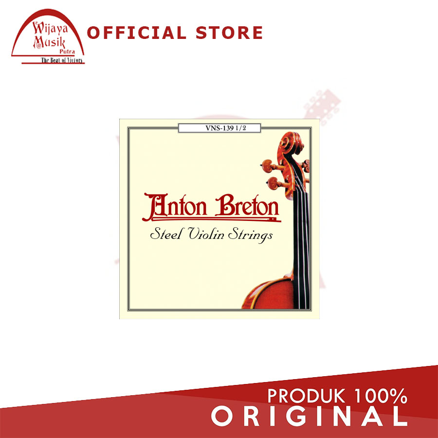 Jual Anton Breton Senar Biola / Violin String Steel VNS-139 1/2 SET ...