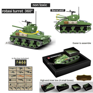 Jual Tank SHERMAN M4A1 Tank Mainan tank Maus mainan tank Panther mainan ...
