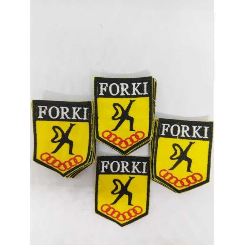 Jual LOGO FORKI KARATE - BADGE EMBLEM | Shopee Indonesia