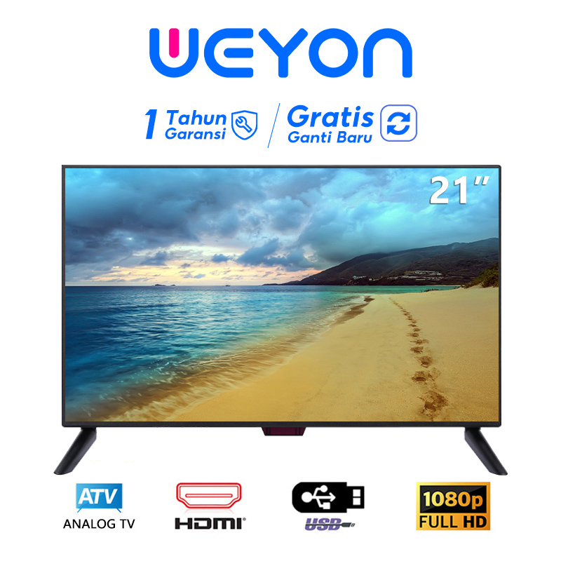 Jual Weyon TV LED 21.5 inch HD Ready Televisi Murah(WY-A21.5) | Shopee Indonesia