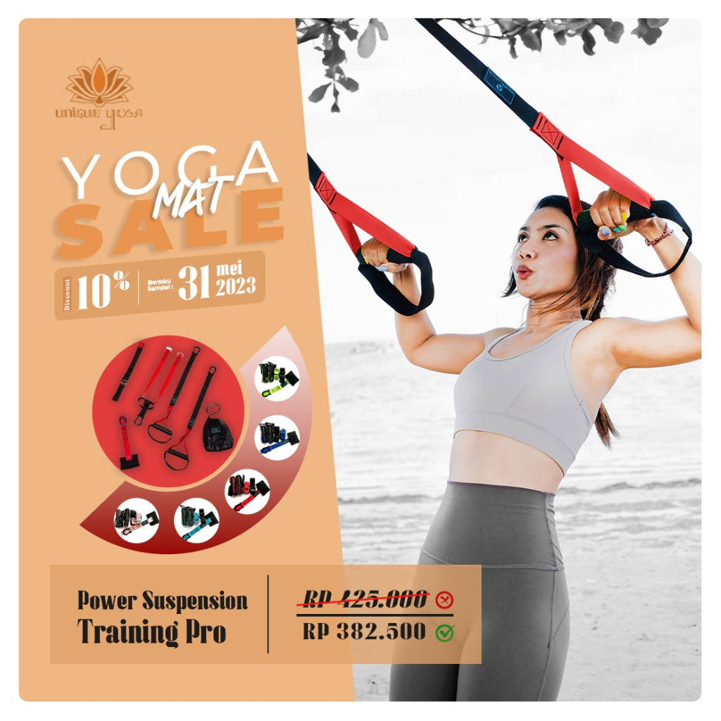 Jual Power Suspension Training Pro / Resistance Exercise Belt ...