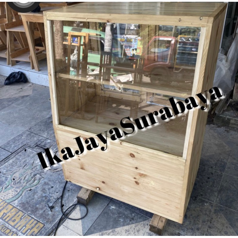Jual Etalasae Kayu Display | Etalase Untuk Pajangan Roti | Etalase ...