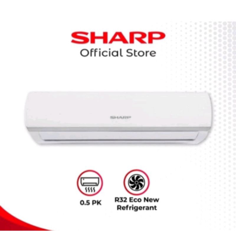 Jual AC SHARP 1/2 PK AH 5BEY 5ZEY UNIT Only (Kurir Toko) | Shopee Indonesia
