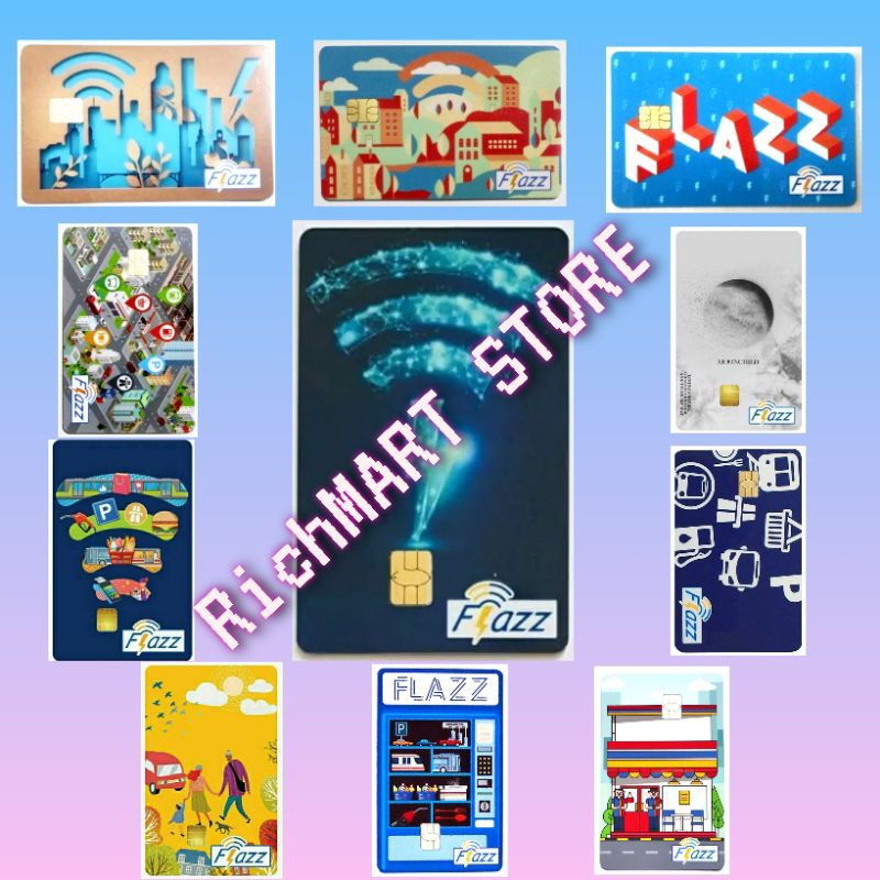 Jual Kumpulan Kartu Flazz BCA Berlogo Baru GENERASI ke-2 ( Gen-2/Gen 2) Support NFC & Mobile BCA ...