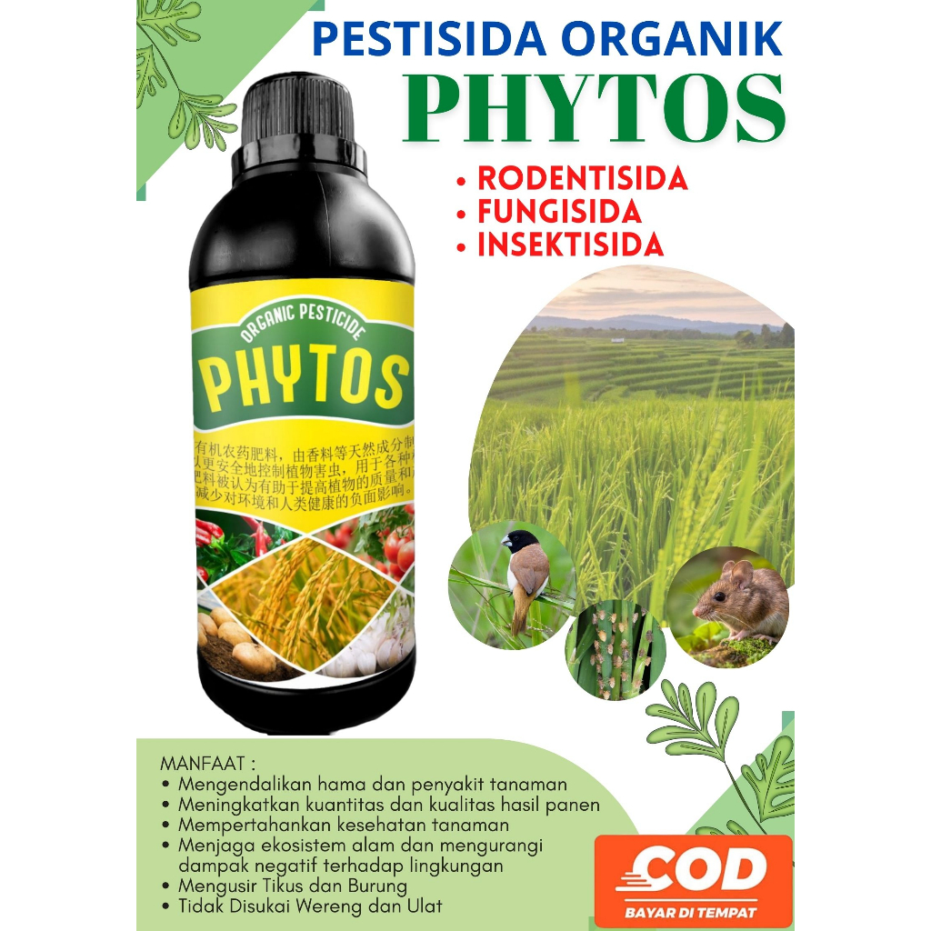 Jual Phytos Pestisida Rodentisida Fungisida Pengendali Tikus Burung ...