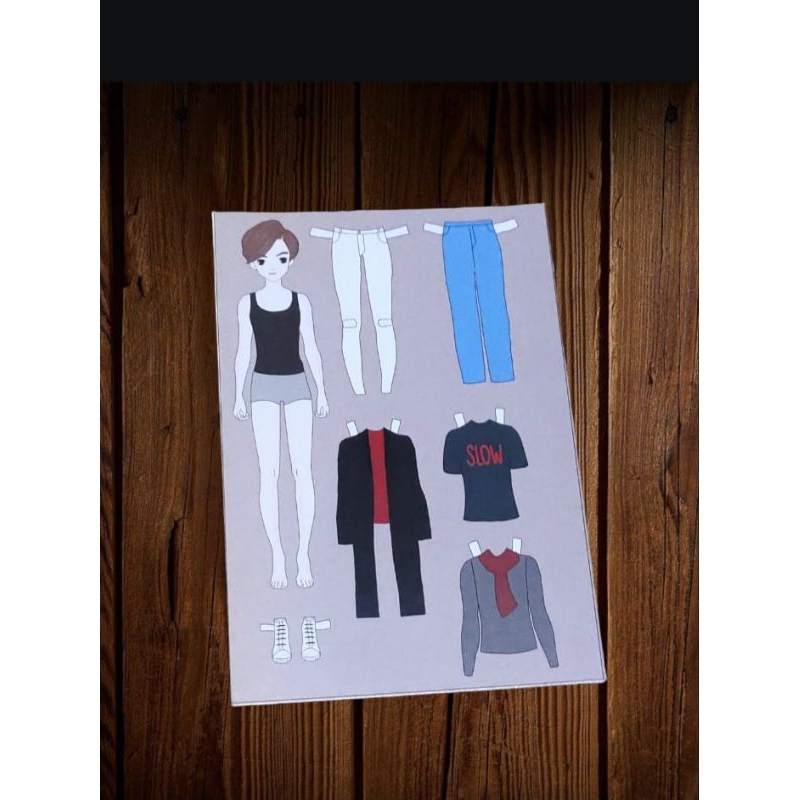 Jual BP BPAN//BEPEAN//MAINAN ORANG ORANGAN//PAPER DOLL//MAINAN KERTAS ...