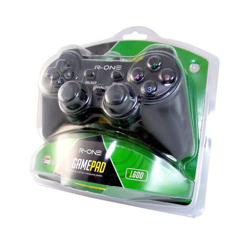 Jual STICK PS USB LAPTOP GAMEPAD PC Gamepad single Hitam R-ONE | Shopee ...