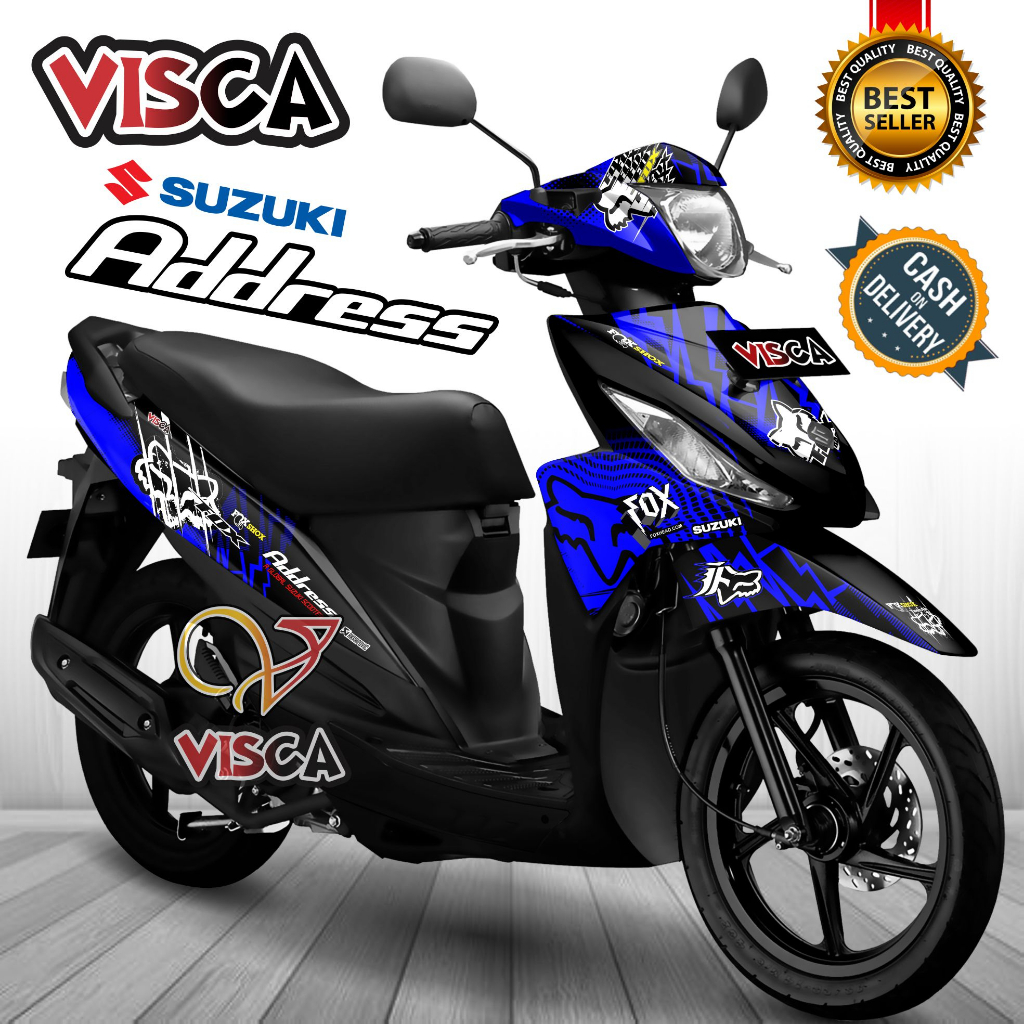 Jual Decal Suzuki Address Full Body Stiker Suzuki Address Full Body ...