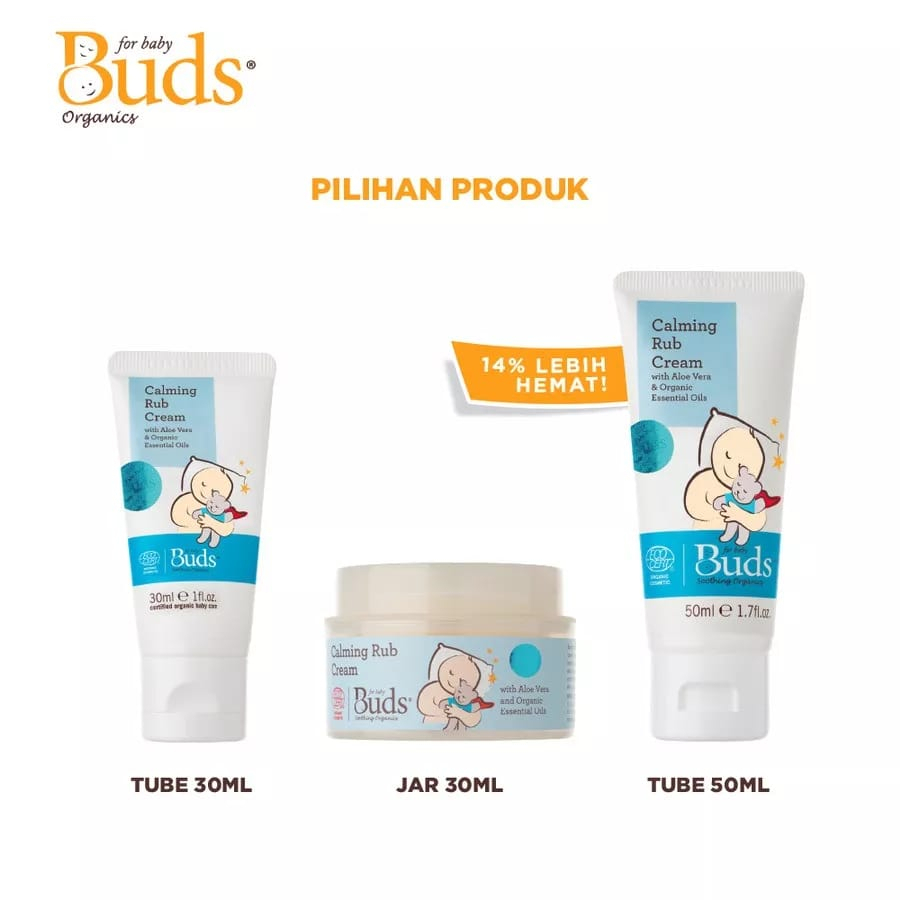 Jual Buds Calming Rub - Balsem bayi/buds baby/Perawatan bayi/baby ...