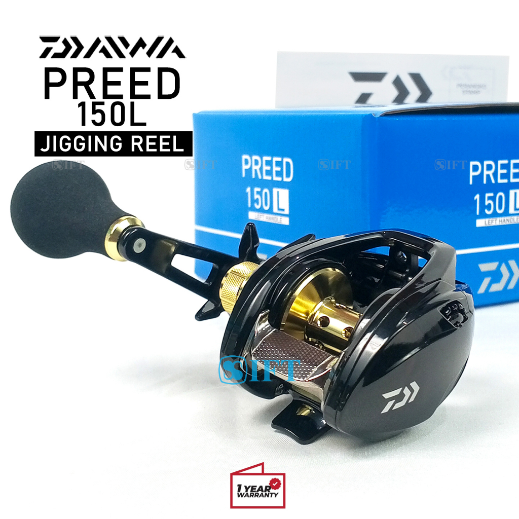 Jual Reel BC/OH DAIWA PREED 150 L | Jigging Laut Bait Casting Over Head ...