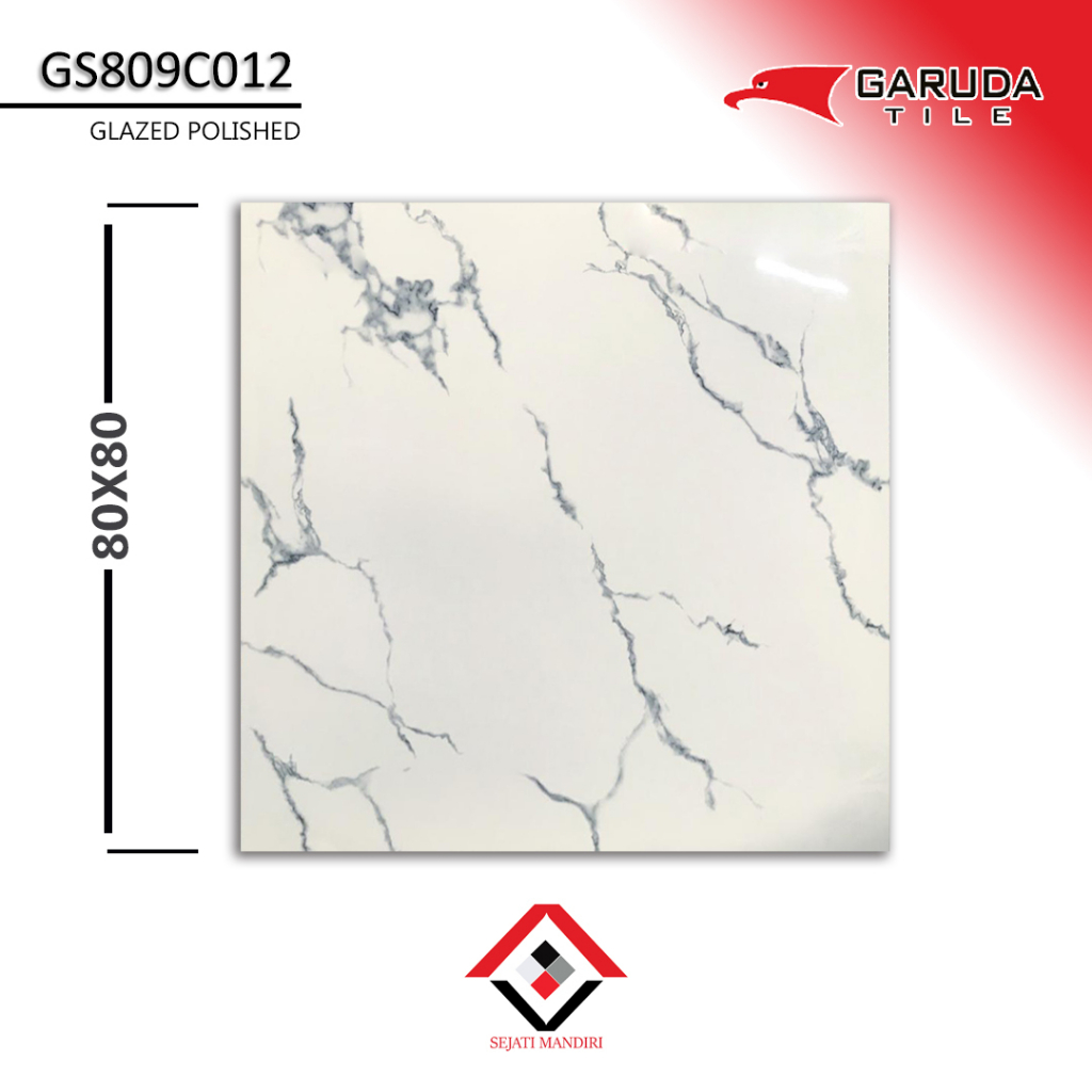 Jual granit 80x80 - motif marmer - garuda gs809c012 | Shopee Indonesia