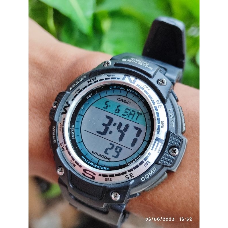 Jual Casio SGW 100 Twin Sensor Outdoor Jual Santai | Shopee Indonesia