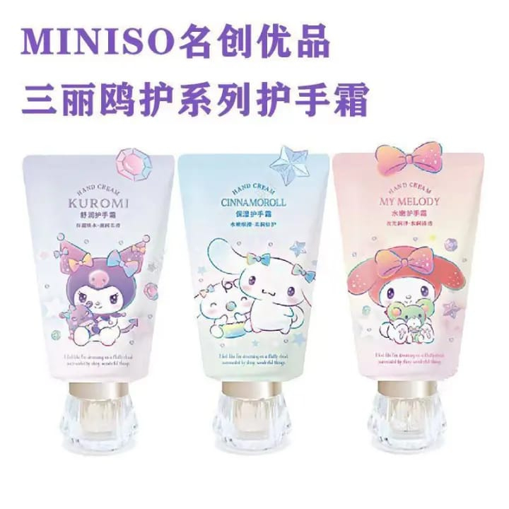 Jual HAND CREAM MINISO | CREAM TANGAN MINISO \ HAND CREAM CINNAMOROLL ...