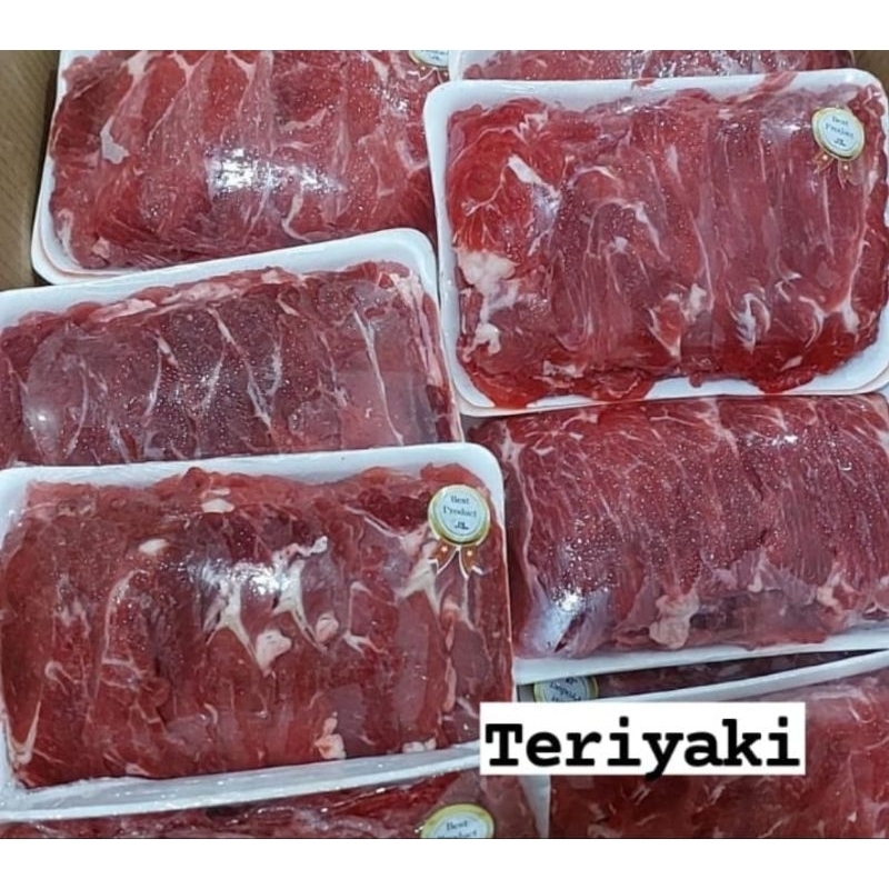 Jual Daging Slice Teriyaki Premium 500gram | Shopee Indonesia