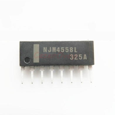 Jual ES IC OPAMP Njm4558L Njm4558 4558 Sip-8 Dual opamp sisir equalizer ...