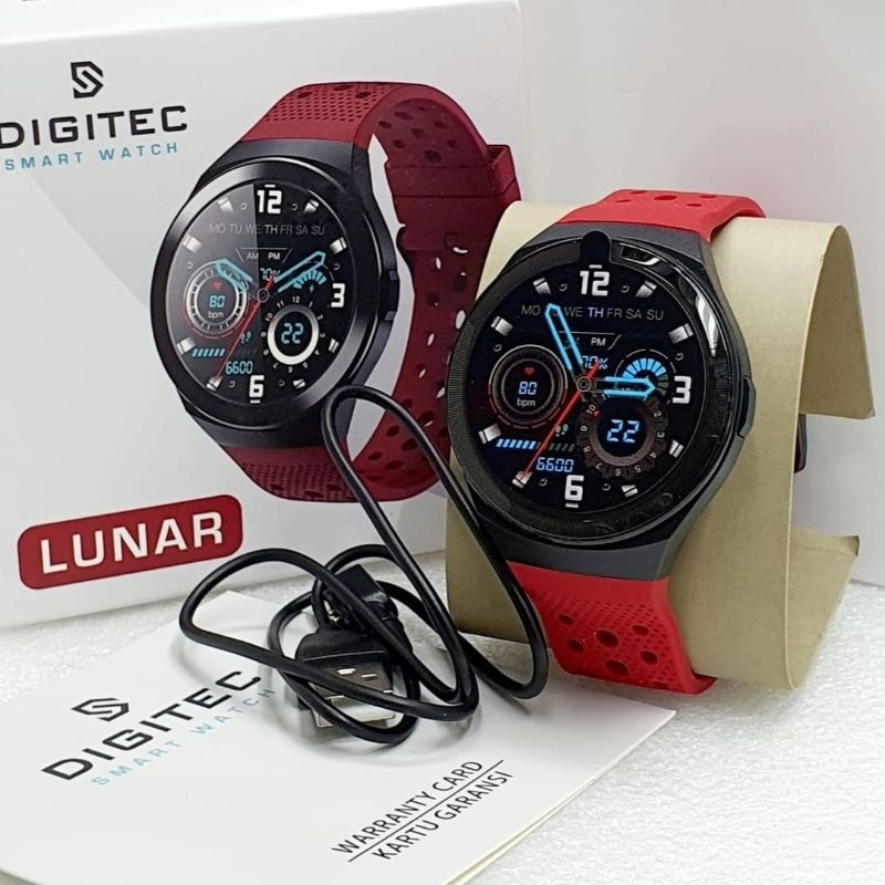 Jual Digitec Smartwatch Lunar Original Garansi Resmi | Shopee Indonesia