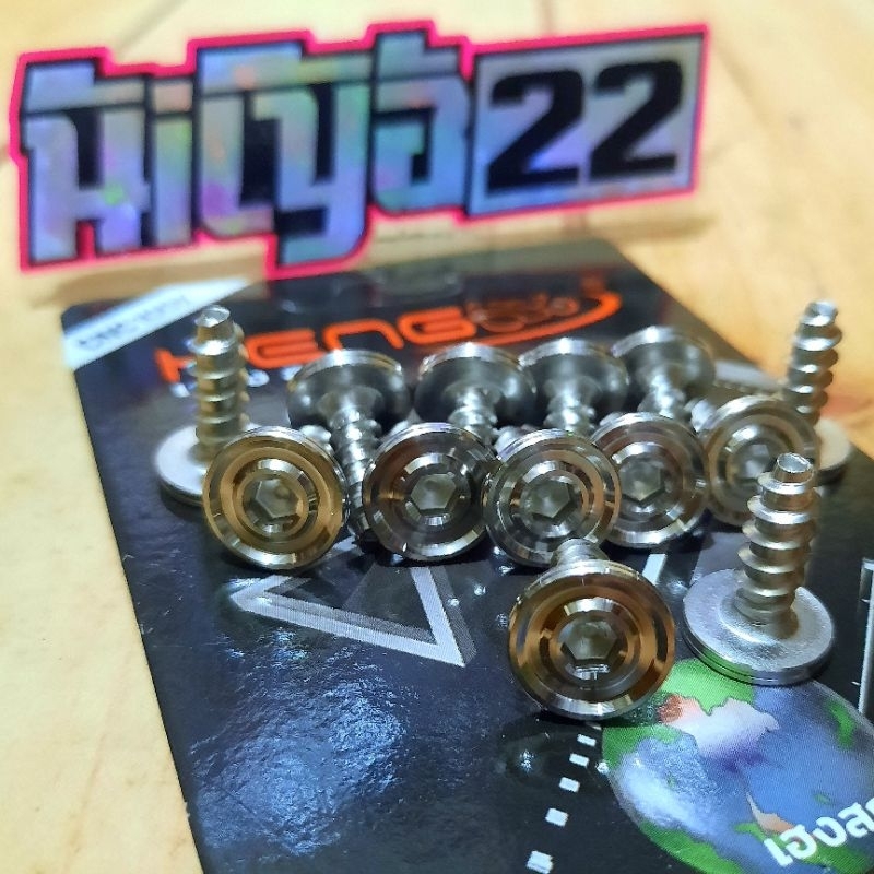 Jual baut scrup BODY YAMAHA model CNC P1 stainless matte original Heng ...